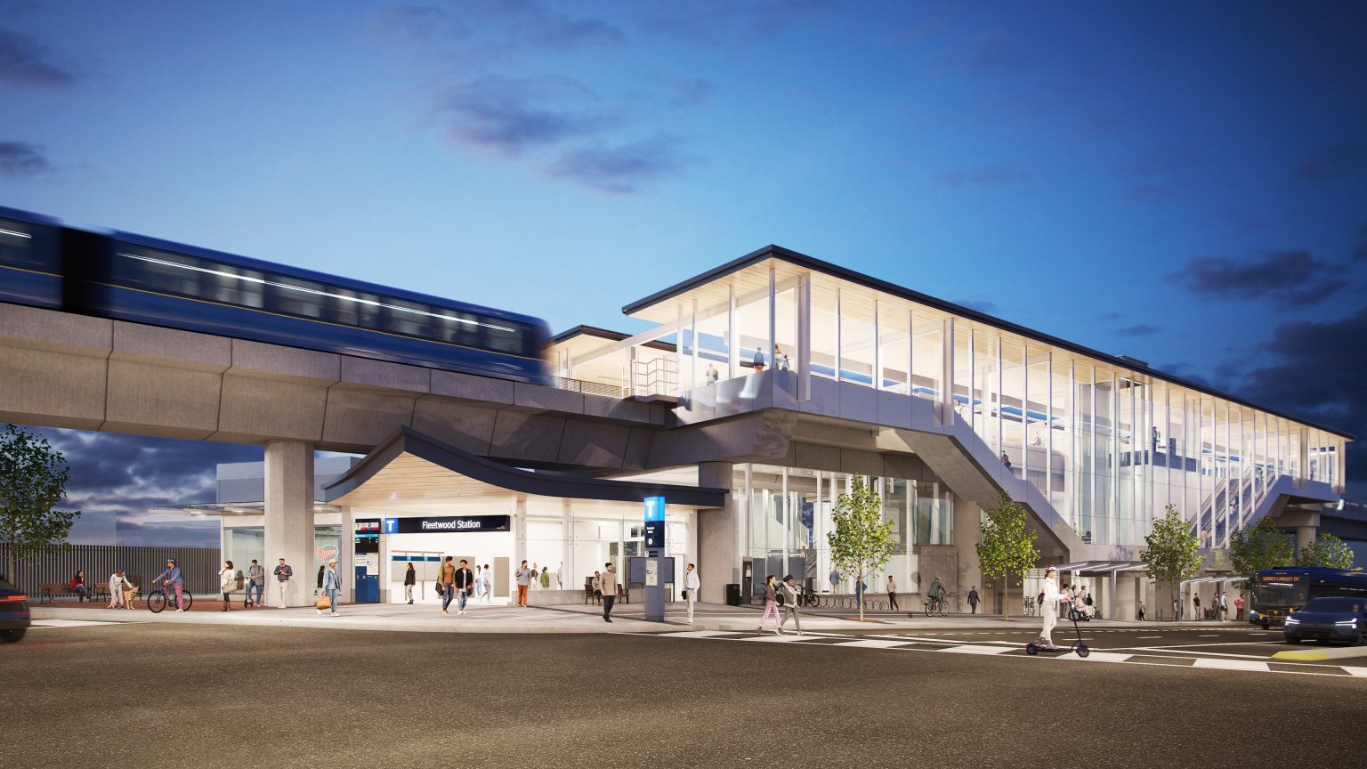 Stations - Surrey Langley Skytrain
