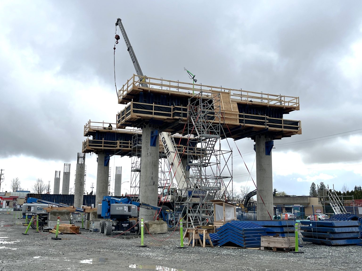 Current Work - Surrey Langley Skytrain