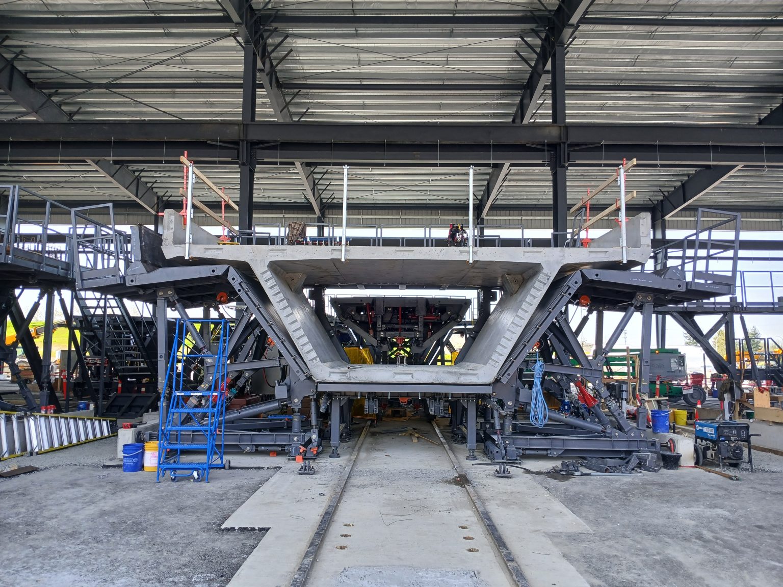 Launching Gantries - Surrey Langley Skytrain