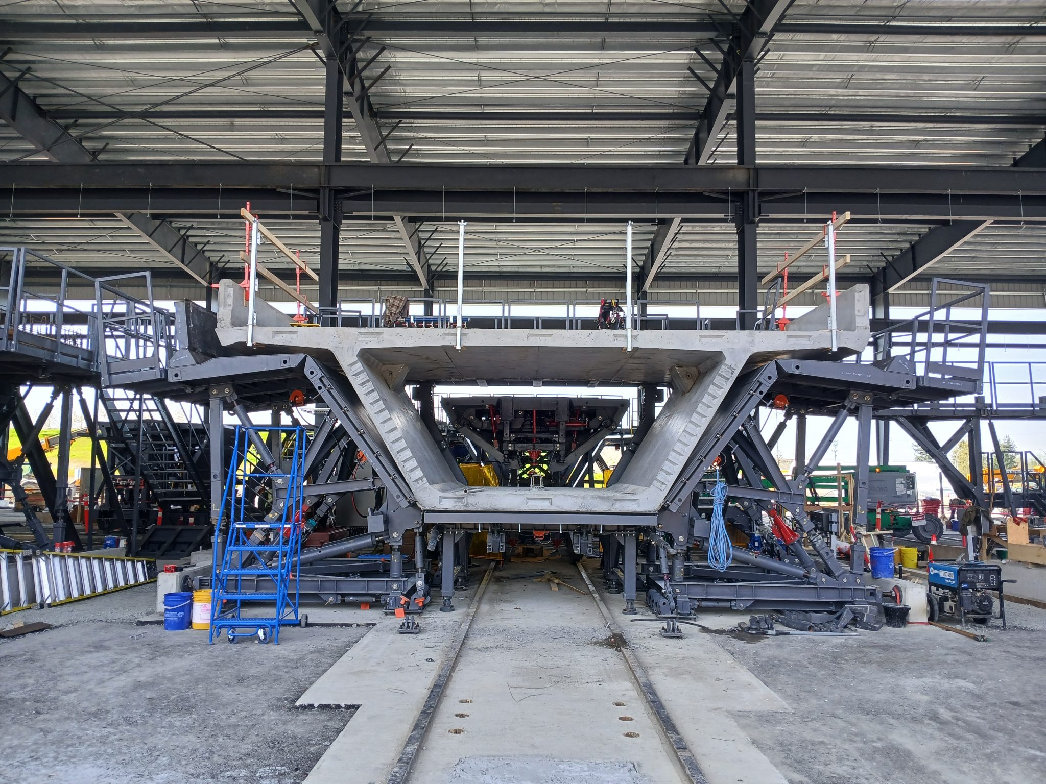 Launching Gantries - Surrey Langley Skytrain